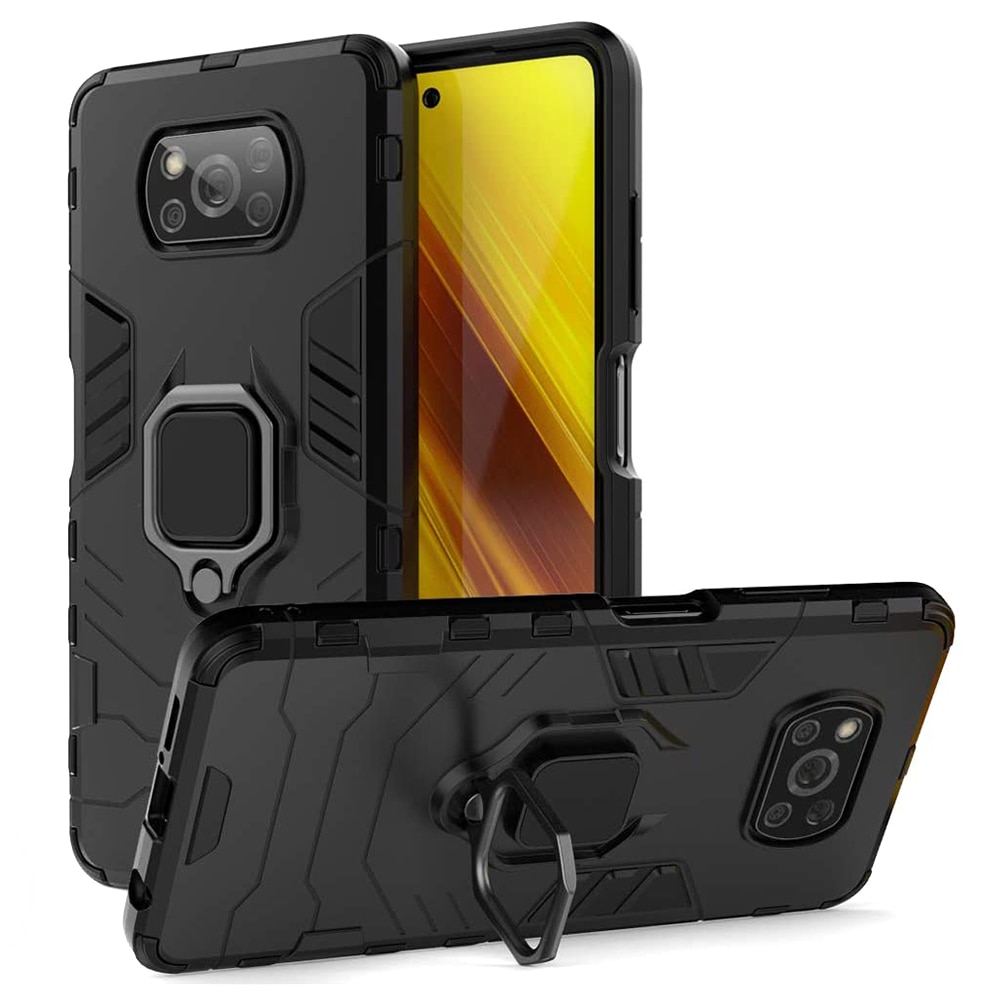 Калъф Atlantic Protector за Xiaomi Poco X3 / X3 NFC / X3 Pro, черен ...