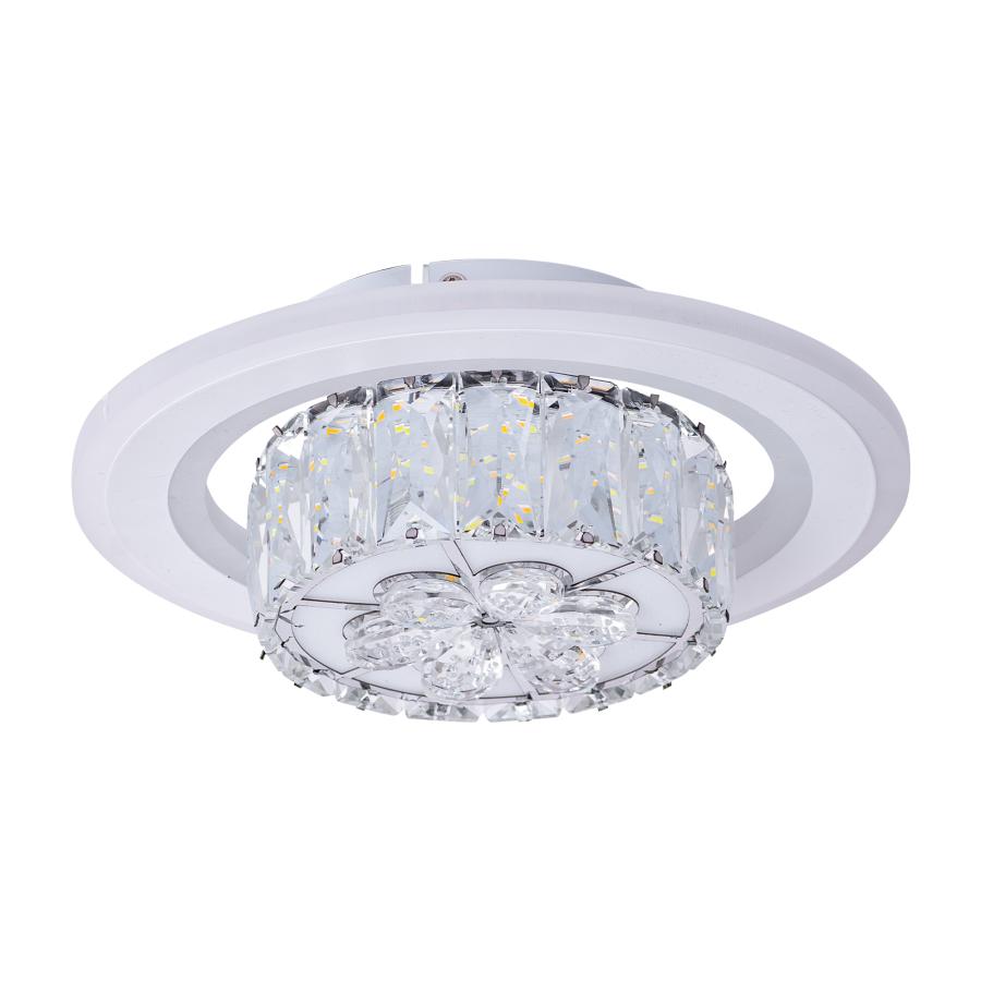 Полилей Alessandro DESIGN Lotus, LED, 80W, 3000K / 4000K / 6000K, Бял ...