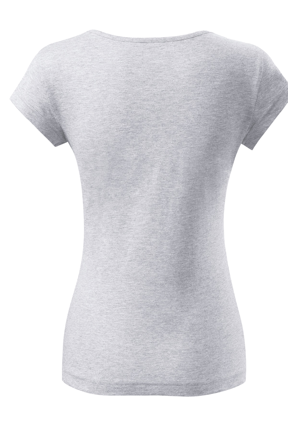 Set 2 tricouri de femei, Malfini, Pure, Gri deschis/Verde menta, XL ...