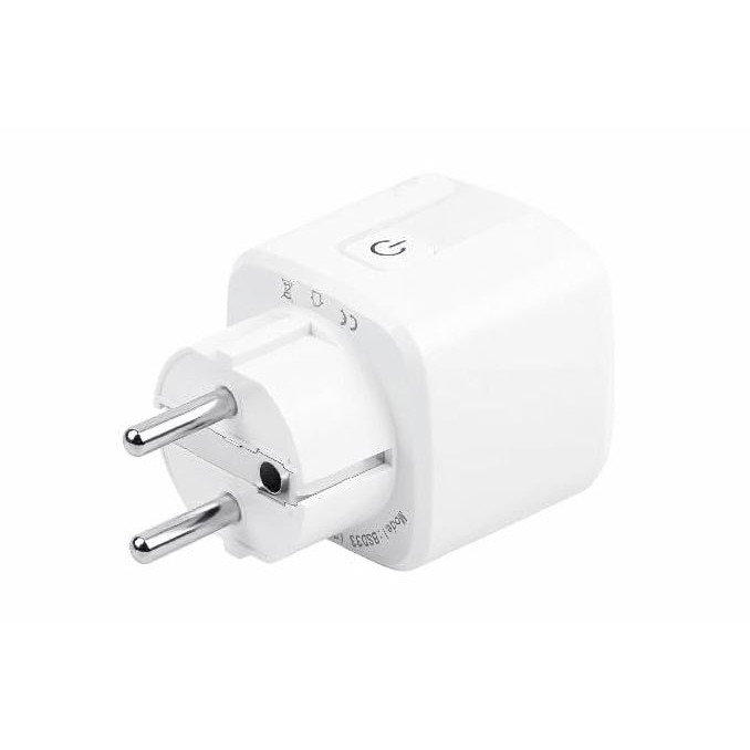 Priza smart Wi-Fi, 20A, 4400W, monitorizare consum energie, compatibil ...