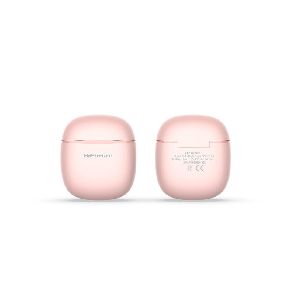Casti audio wireless HiFuture ColorBuds, fara fir, Bluetooth 5.0 ...