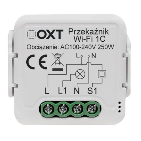 Mini Controller releu putere comutator lumina 1 canal 1CH WiFi - TUYA ...