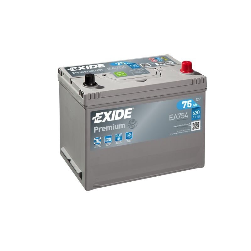 EXIDE - Acumulator EXIDE Premium 75Ah - eMAG.ro
