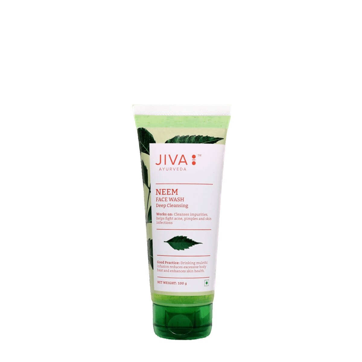 Почистващ гел за кожа Jiva, Neem, 100 гр - eMAG.bg