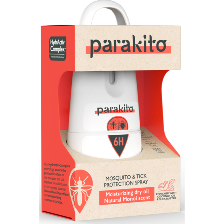 Repelent Para'Kito protectie tantari si capuse 75ml, spray, ulei uscat ...