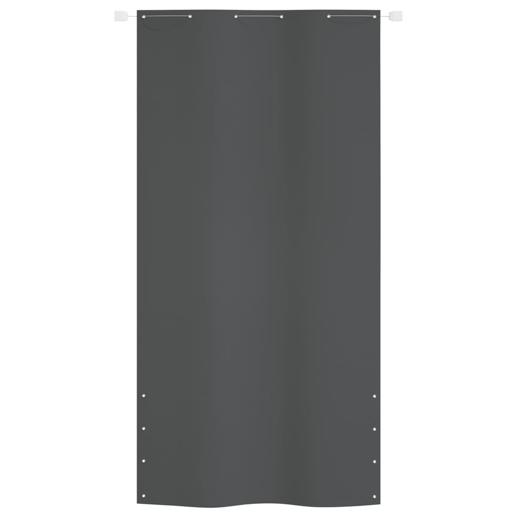 Paravan de balcon, antracit, 120 x 240 cm, tesatura oxford, Rezistenta ...