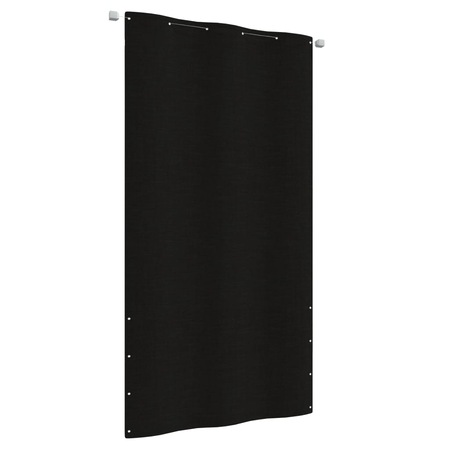 Paravan de balcon, negru, 120x240 cm, tesatura oxford, impermeabila Si ...