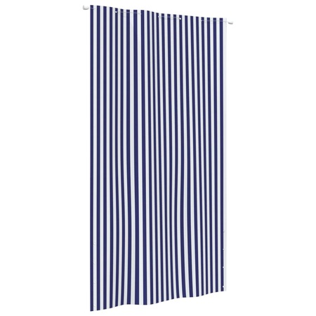 Paravan de balcon vidaXL, albastru si alb,140 x 240 cm, tesatura oxford ...