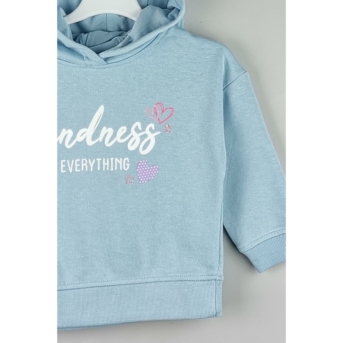 Hanorac fete Kindness, Bleu, Primark, Marimea 98 EU - eMAG.ro