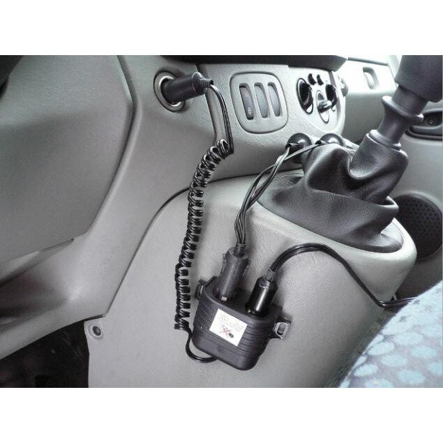 Splitter priza bricheta, 24 V, 40 W, Negru - eMAG.ro