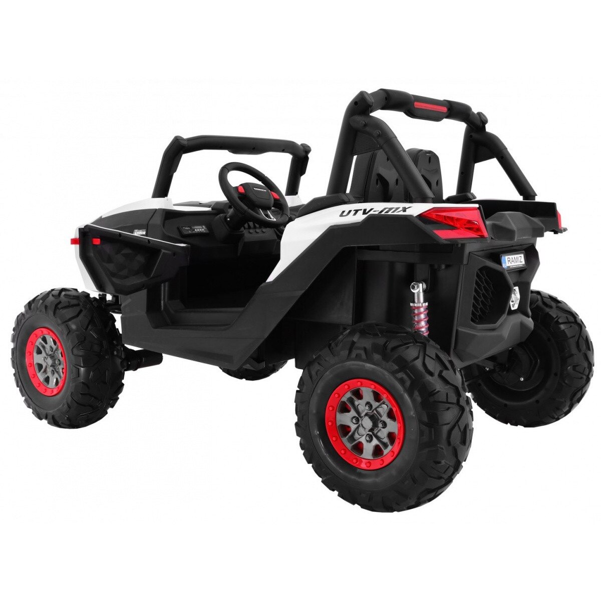 Masinuta electrica Buggy SuperStar 4x4, 4 motoare, 2 locuri, roti spuma ...