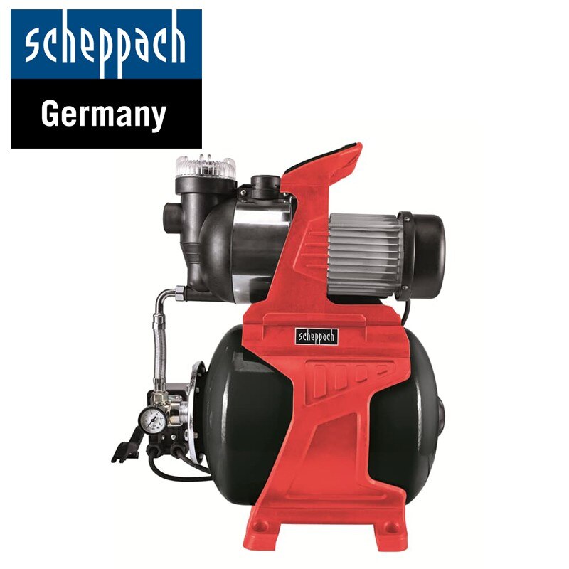 Хидрофор Scheppach, HWW 900, 900 W, 42 м, Многоцветен - eMAG.bg
