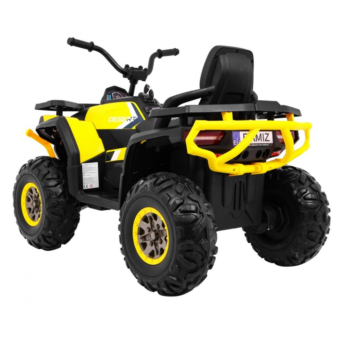 ATV electric Quad Sport Run 4x4, 12V, roti EVA, butoane sonore volan ...