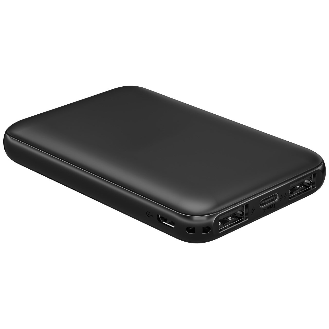 Acumulator extern compact, 5000 mAh, USB-C, 2x USB-A, Goobay - eMAG.ro
