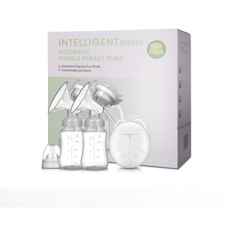 Помпа за кърма BYONDSELF®, Двойна, Електрическа, Преносима, USB ...