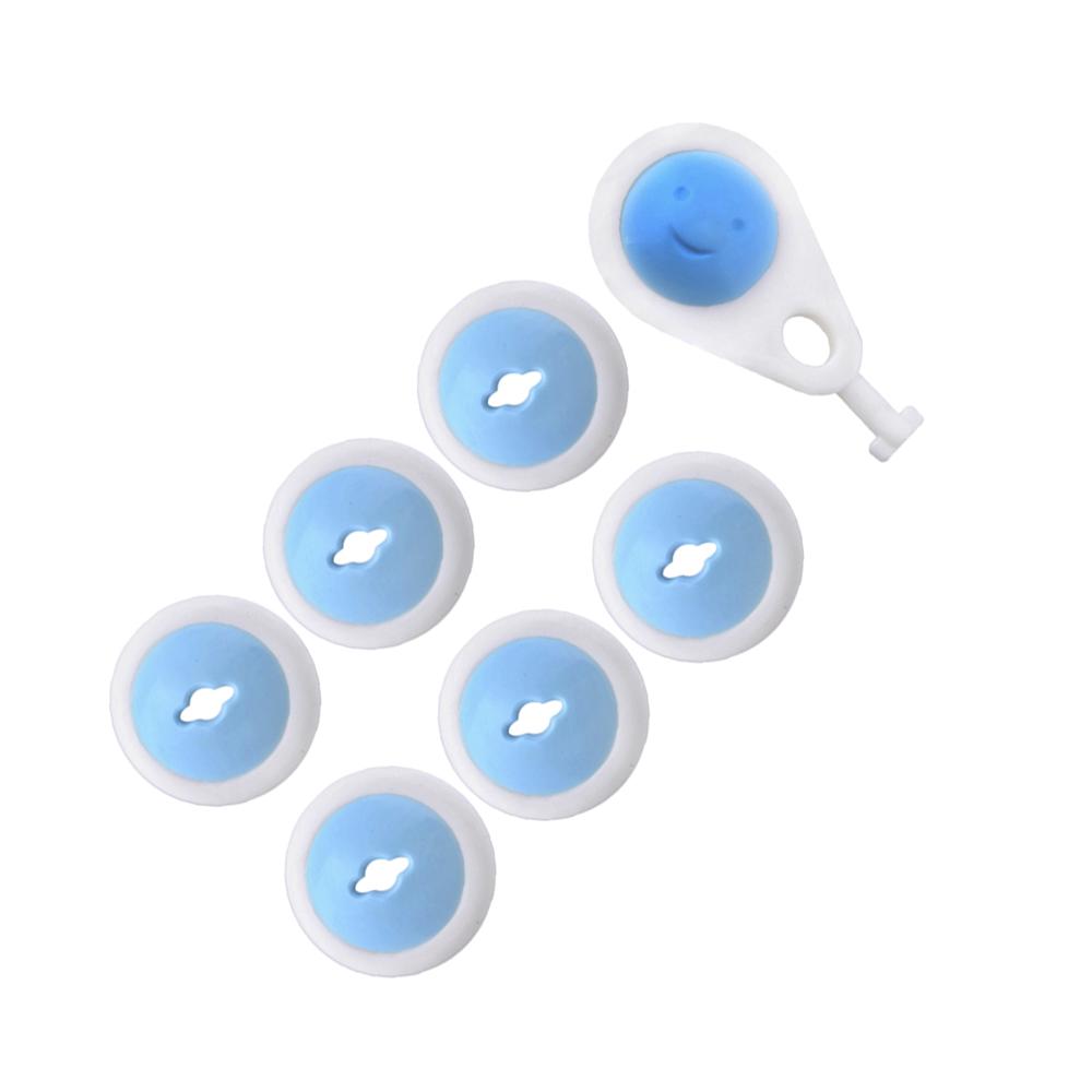 Set 6 bucati protectie prize, cu 1 cheie, pentru copii - eMAG.ro