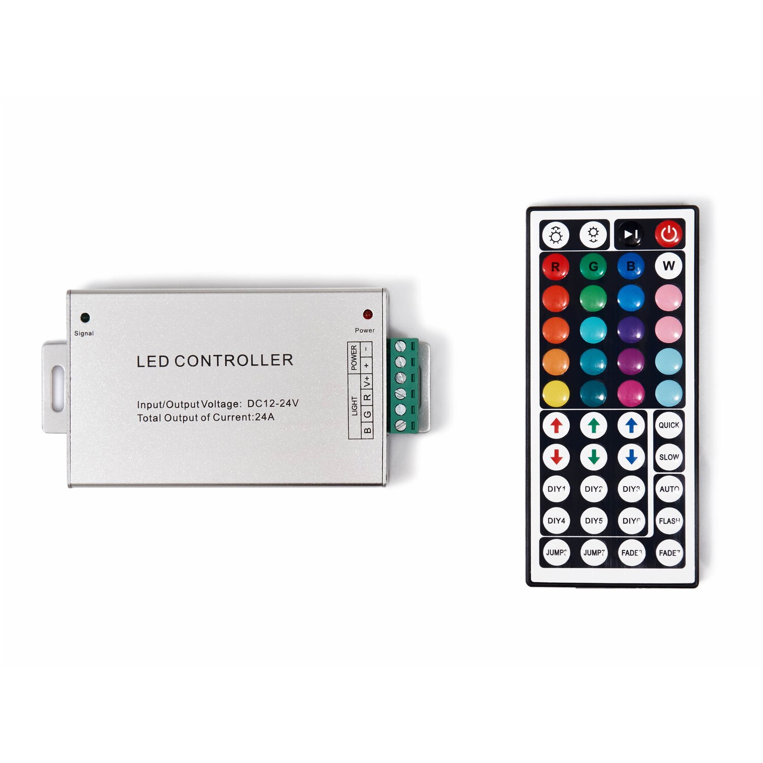 Controler radio pentru benzi LED RGB, KOLORENO, RF-RGB-44, 288W - eMAG.ro