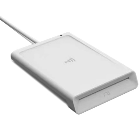 Card Reader SILKASE NFC/card, culoare alba - eMAG.ro