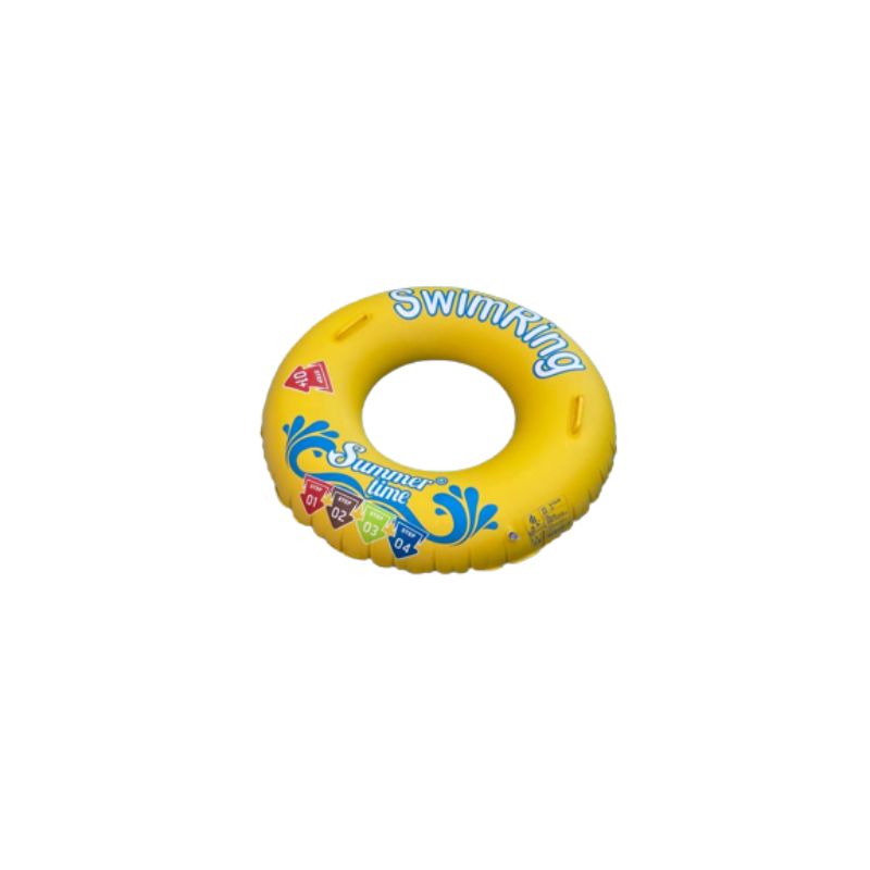 Colac gonflabil cu manere SwimRing pentru copii si adulti, 100 cm, 3 ...