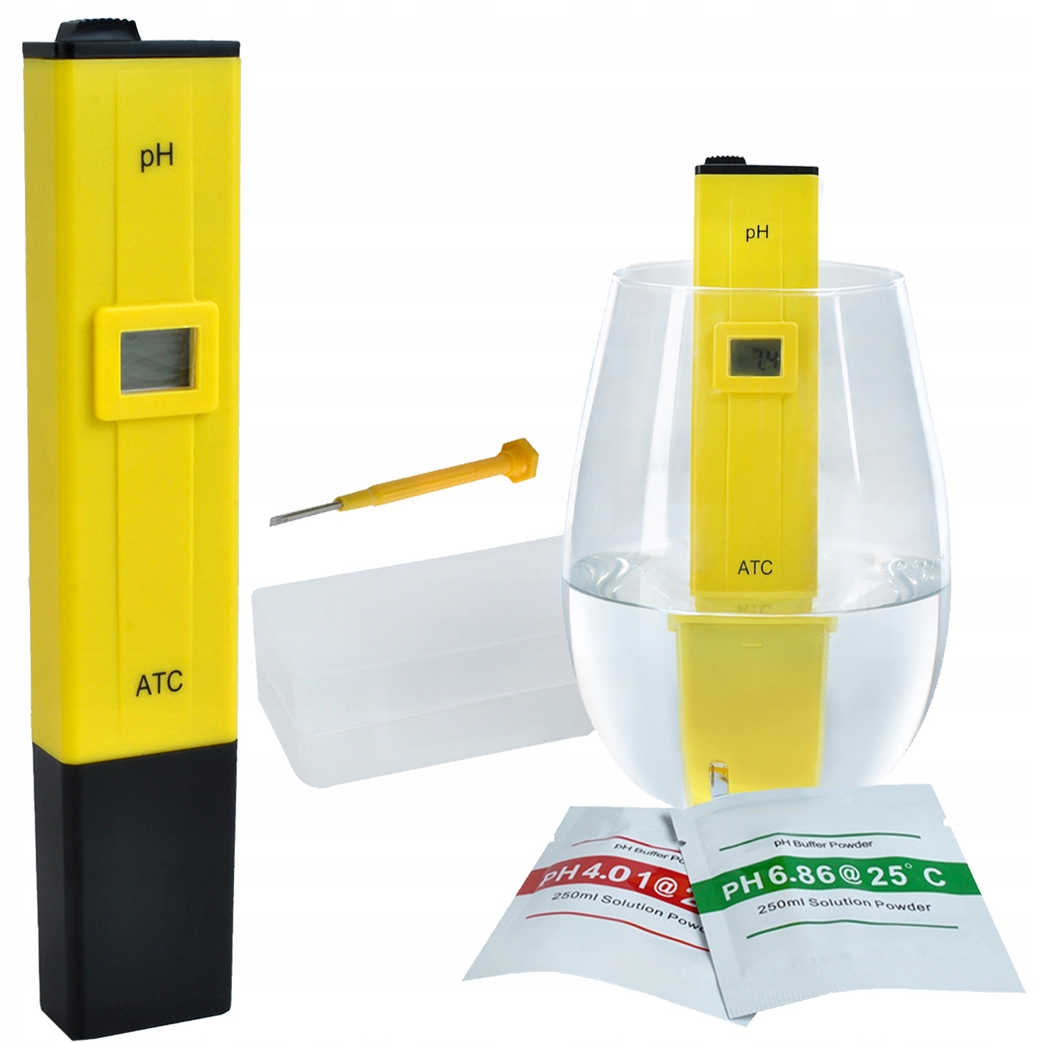 Ivóvíz pH mérő készülék, Zola®, pH 0,0-14,0 pH - eMAG.hu