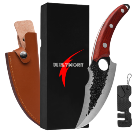 Set Cutite macelar, Cutit bucatar, Cutit japonez forjat manual, Full ...