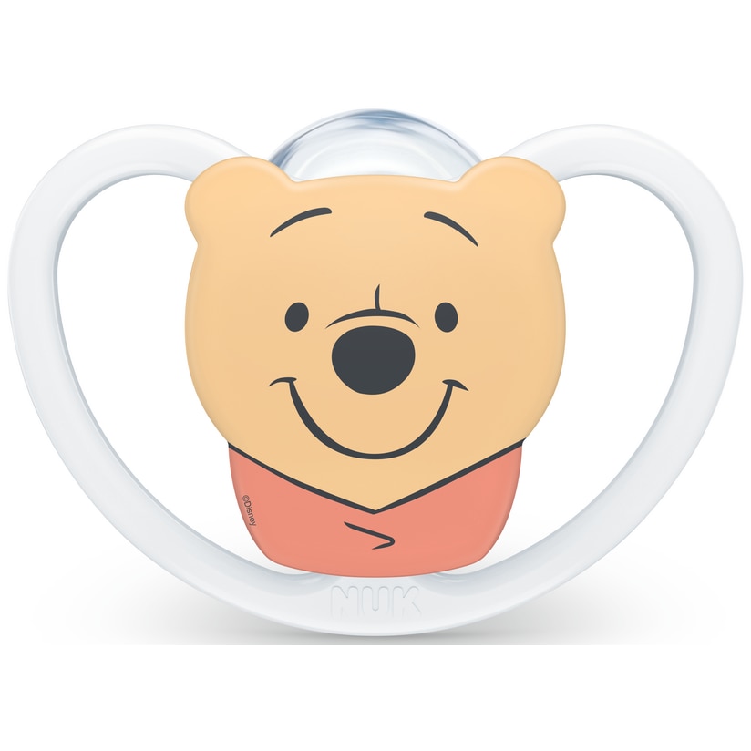 Set 2 suzete NUK SPACE, DISNEY, WINNIE, SILICON, 0-6 luni - eMAG.ro