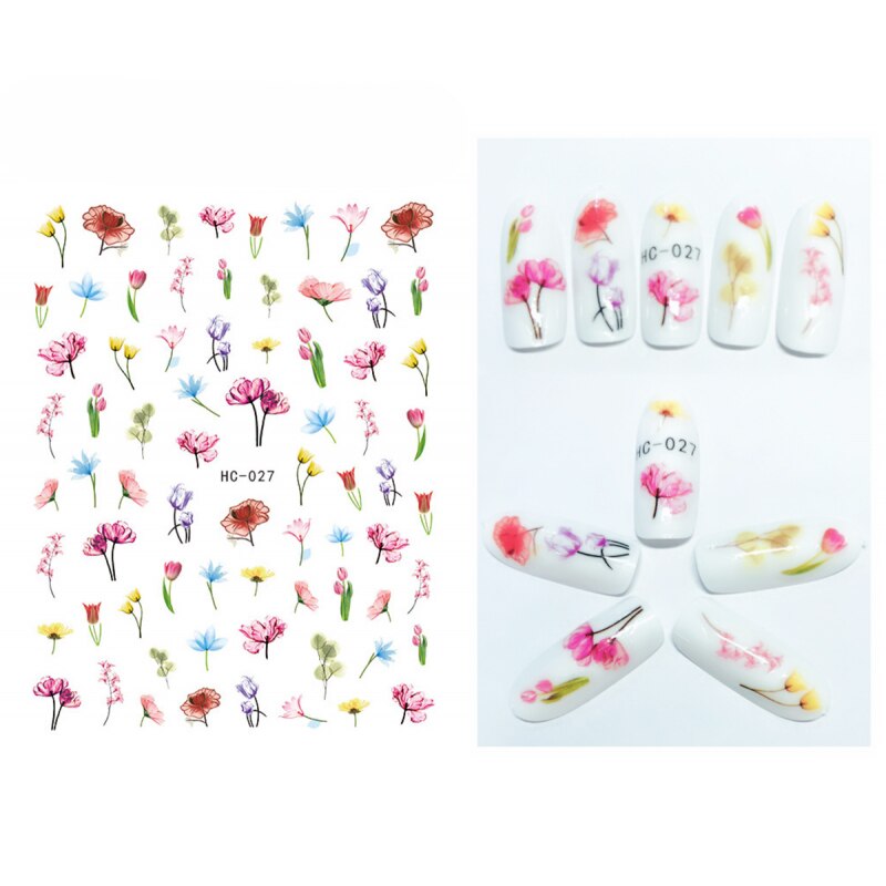 Set 5 stickere pentru decor unghii - eMAG.ro