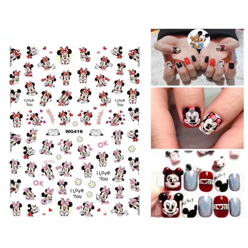Set 5 stickere pentru decor unghii - eMAG.ro