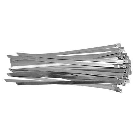 Set Colier metalic inox, 8mm x 300mm, 20 coliere - eMAG.ro