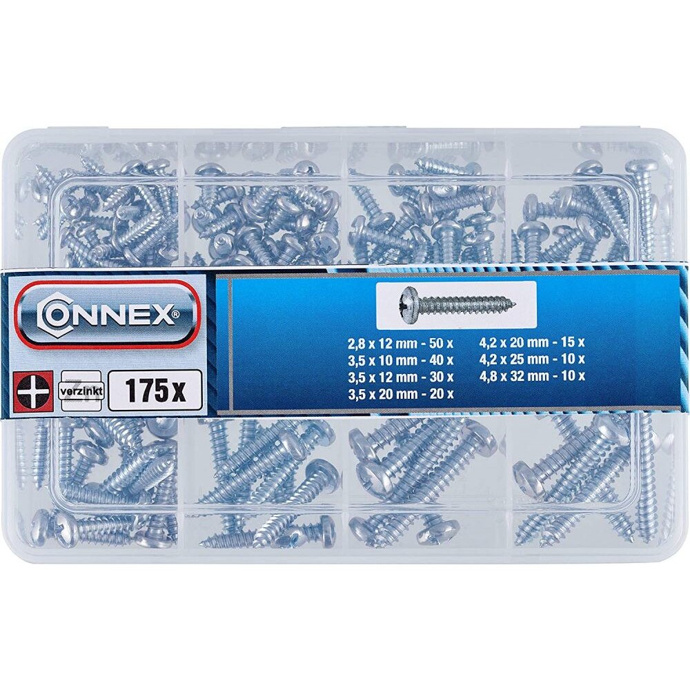 Set suruburi autofiletante tabla, DIN 7981, ZA, PH - 175 buc - eMAG.ro