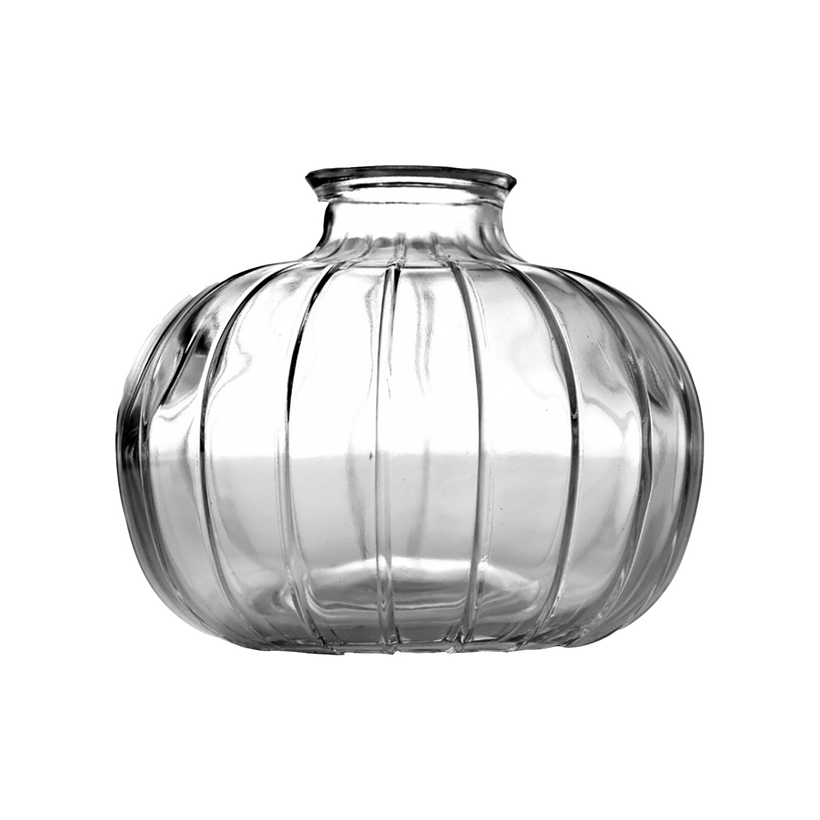 Vaza decorativa Transparenta, Sticla, 10x10x9 cm - eMAG.ro