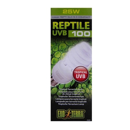 Крушка за терариум Exo Terra Reptile UVB 100, 25W - eMAG.bg