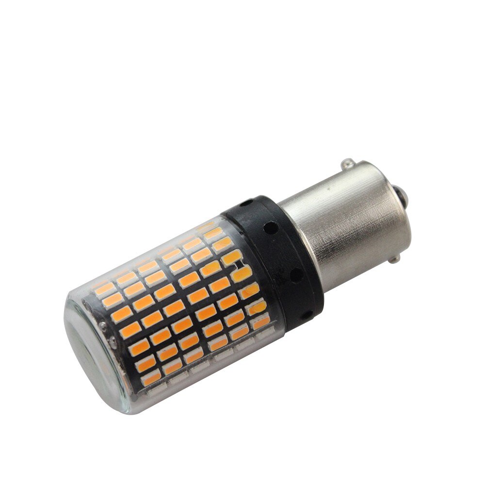 Bec Led Auto Techstar® BA15S, 1156, Galben, 12V, 800 lm - eMAG.ro