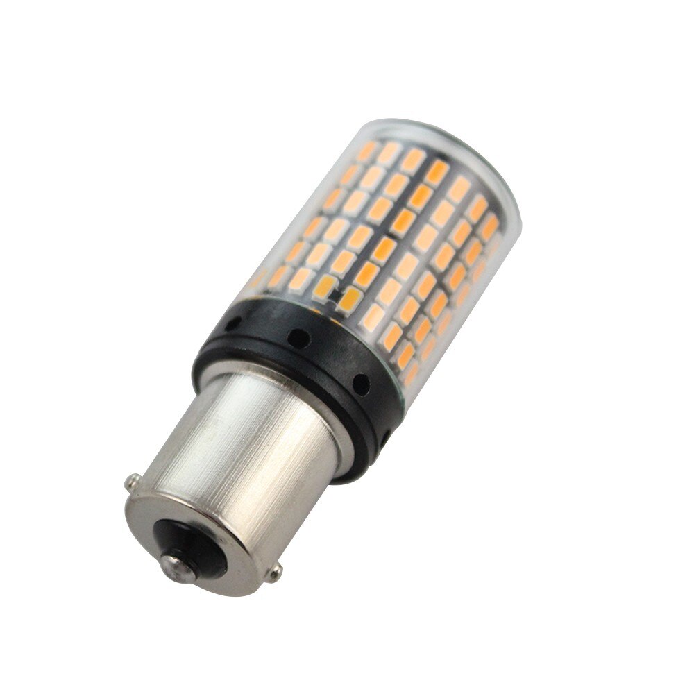 Bec Led Auto Techstar® BA15S, 1156, Galben, 12V, 800 lm - eMAG.ro