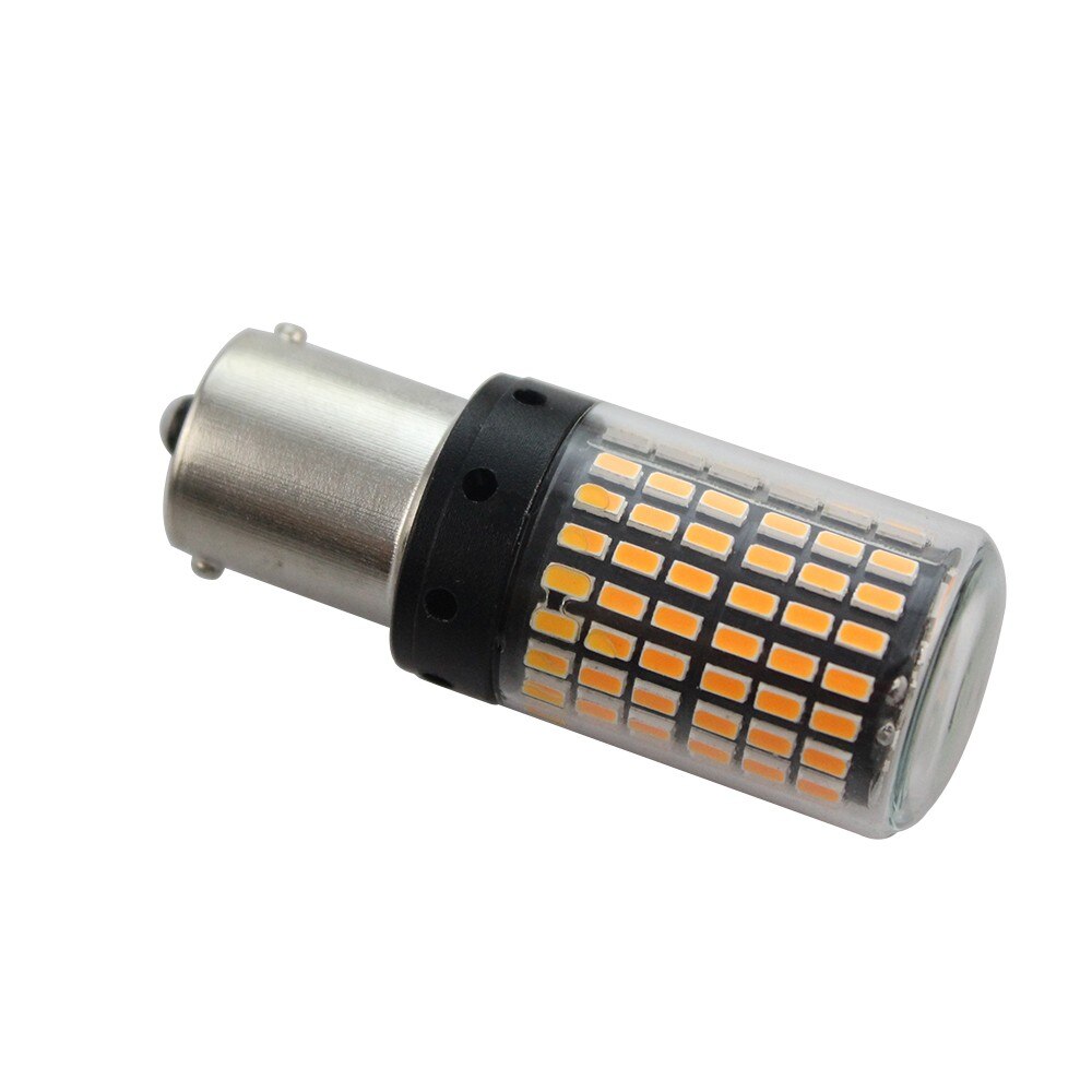 Bec Led Auto Techstar® BA15S, 1156, Galben, 12V, 800 lm - eMAG.ro