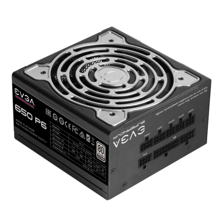 EVGA SuperNova 650 P6 tápegység, 650W. 80+ Platinum, Fekete - eMAG.hu