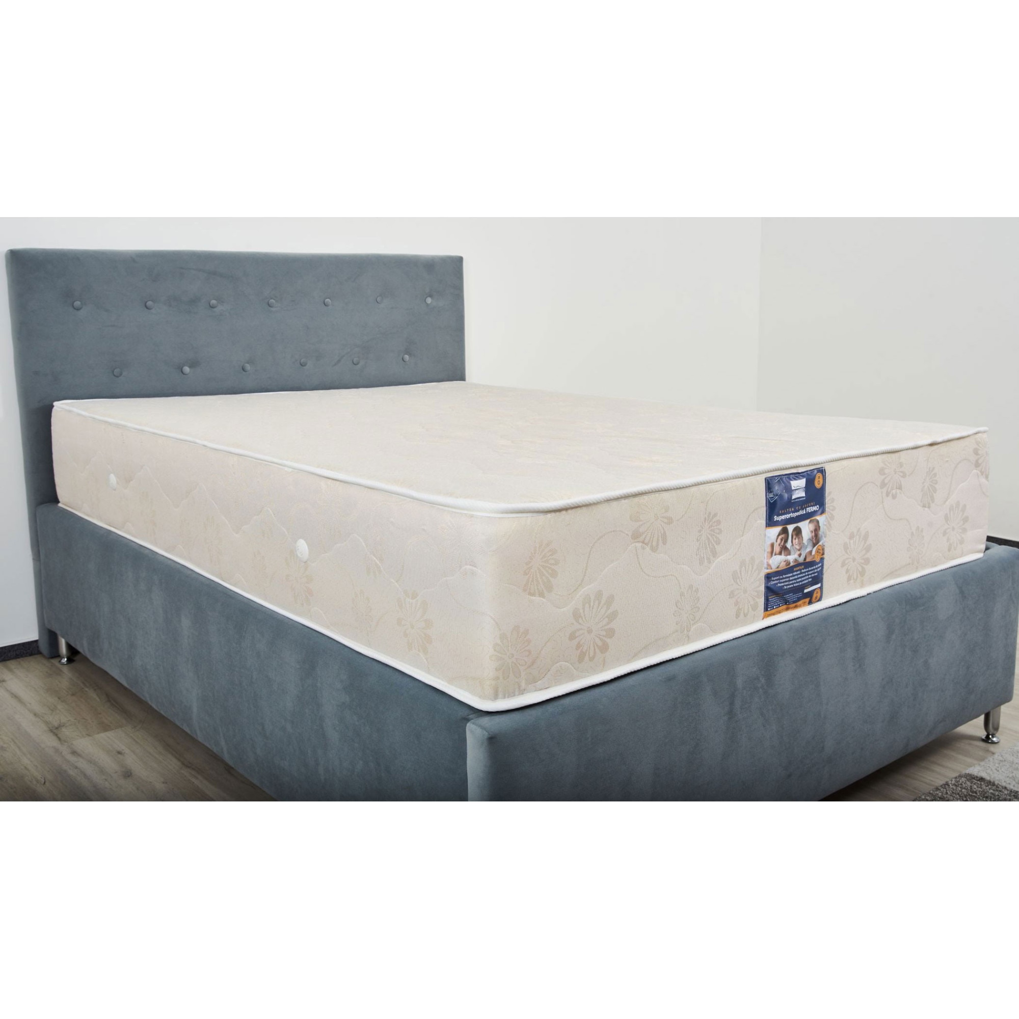 Saltea ortopedica Bermo 160x200x30 cm, plasa de arcuri tip bonell ...