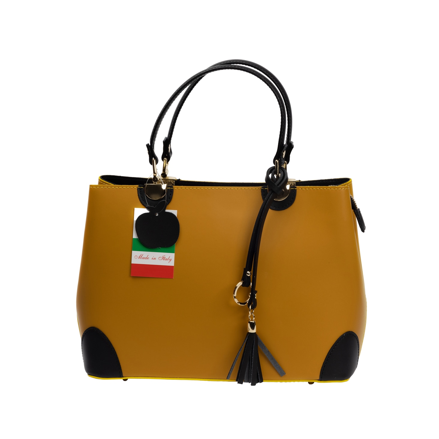 Poseta dama, piele, Toro Nero, Design beauty, mustar - eMAG.ro