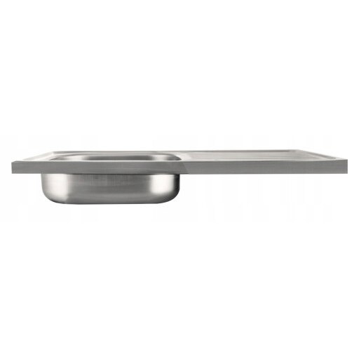 Set chiuveta, sifon Granitan, Lido, Inox, 798 x 498 mm, Argintiu - eMAG.ro