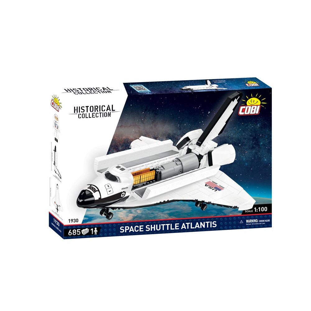 Set de Construit NASA Space Shuttle Atlantis, 685 piese - eMAG.ro