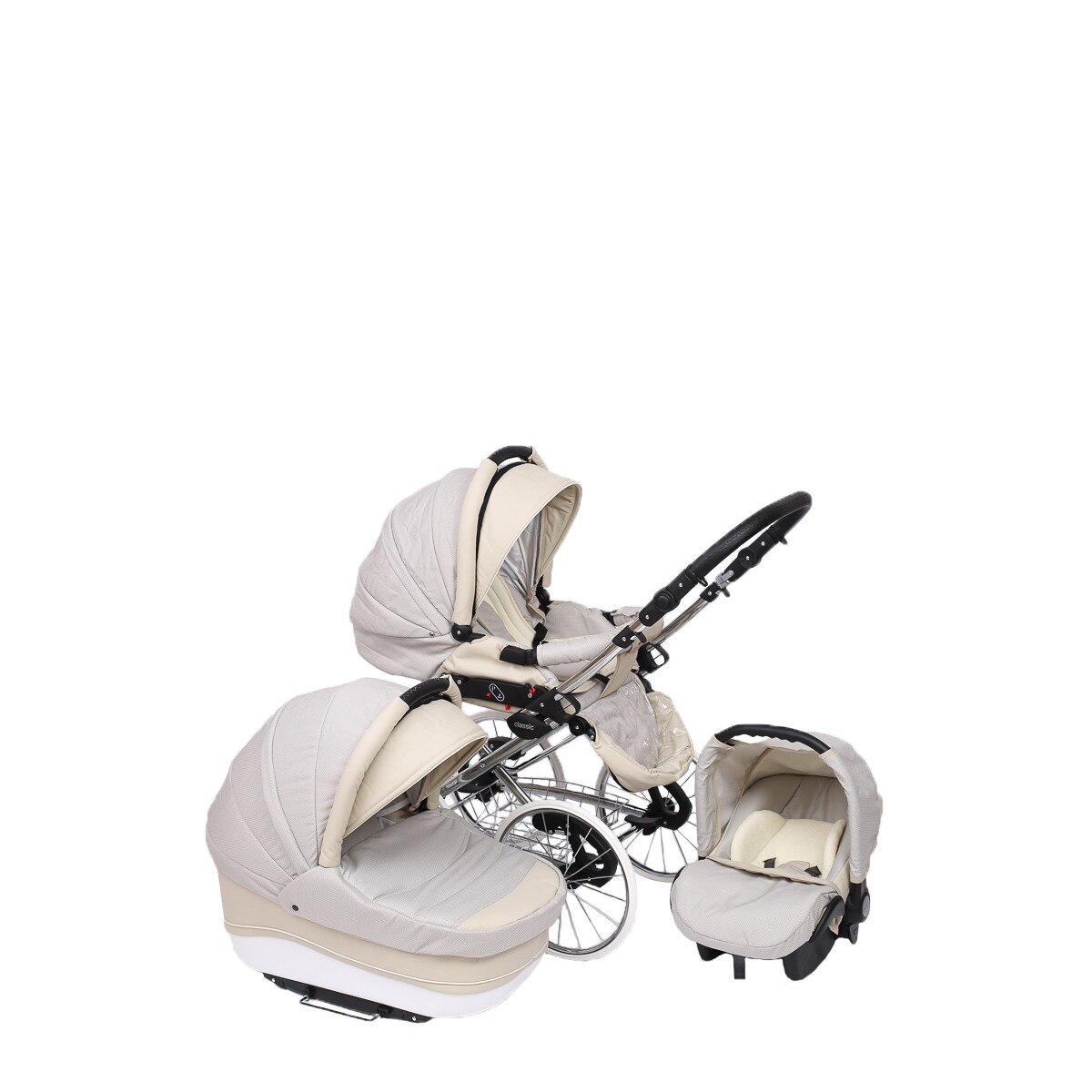 Carucior Baby Merc Zipy Classic 3 in 1 - ZQ32 - eMAG.ro