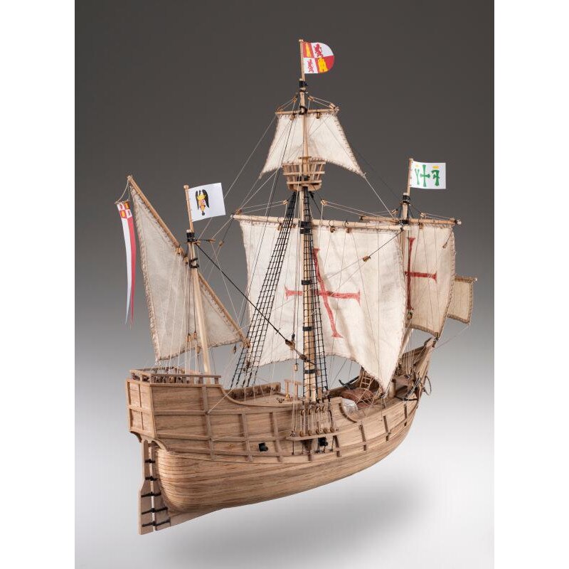 Kit corabie din lemn Santa Maria 1:72 - eMAG.ro