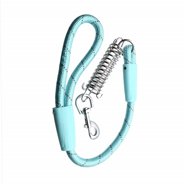 Lesa Pufo Confort pentru caini, 90 cm, sistem carabina cu vartej si arc ...