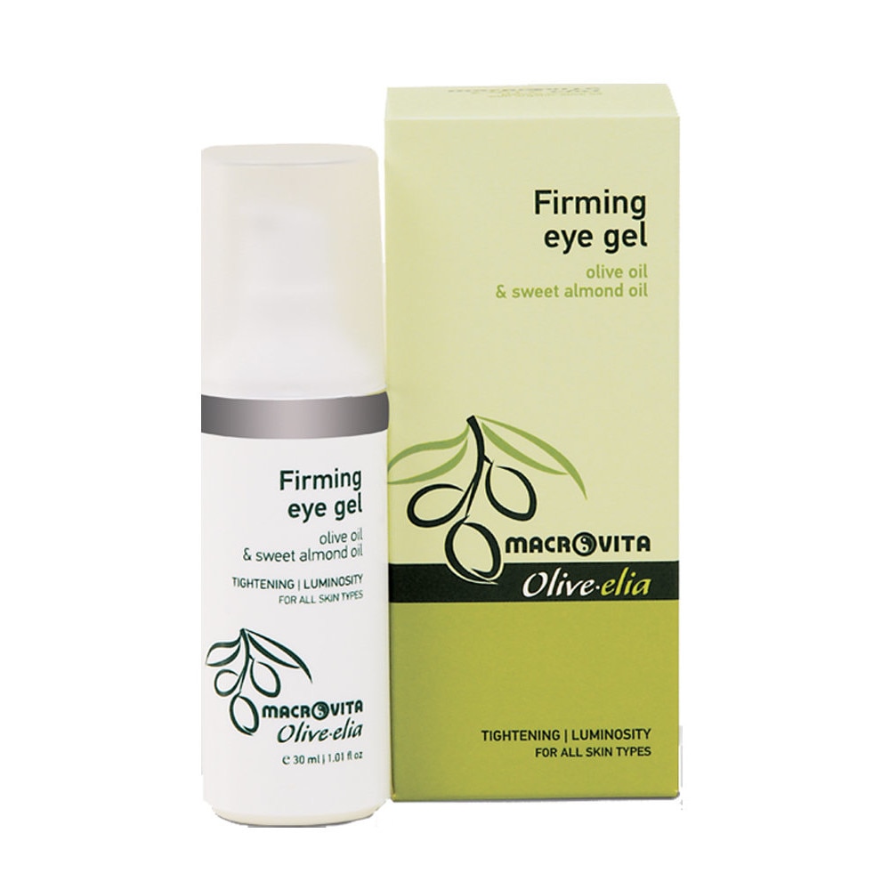 Gel contur ochi, Macrovita, Cu ulei de masline si ulei de migdale, 30ml ...
