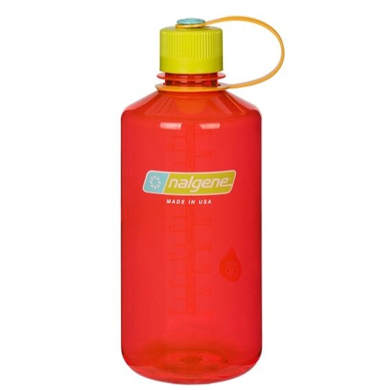 Bidon Nalgene Narrow Mouth, Policarbonat, 1000 ml, Rosu - eMAG.ro