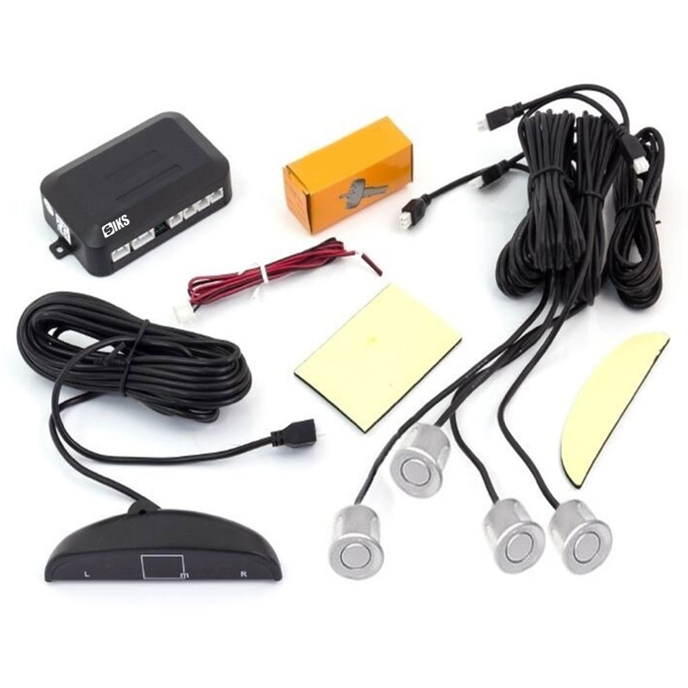 Senzori de Parcare Auto SIKS cu 4 Receptori, Display LED, Avertizare ...