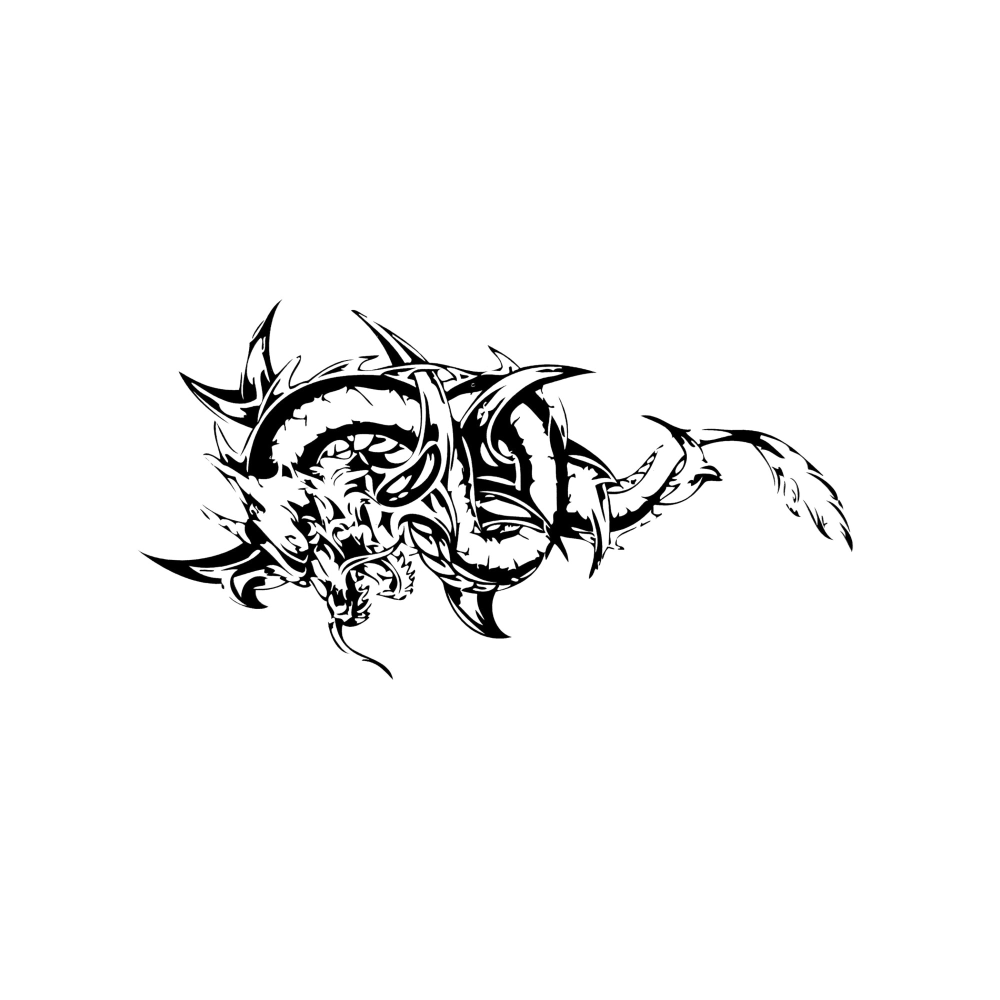 Tatuaj Temporar Destiny Dragon, 10x6cm pentru aplicare pe Corp ...