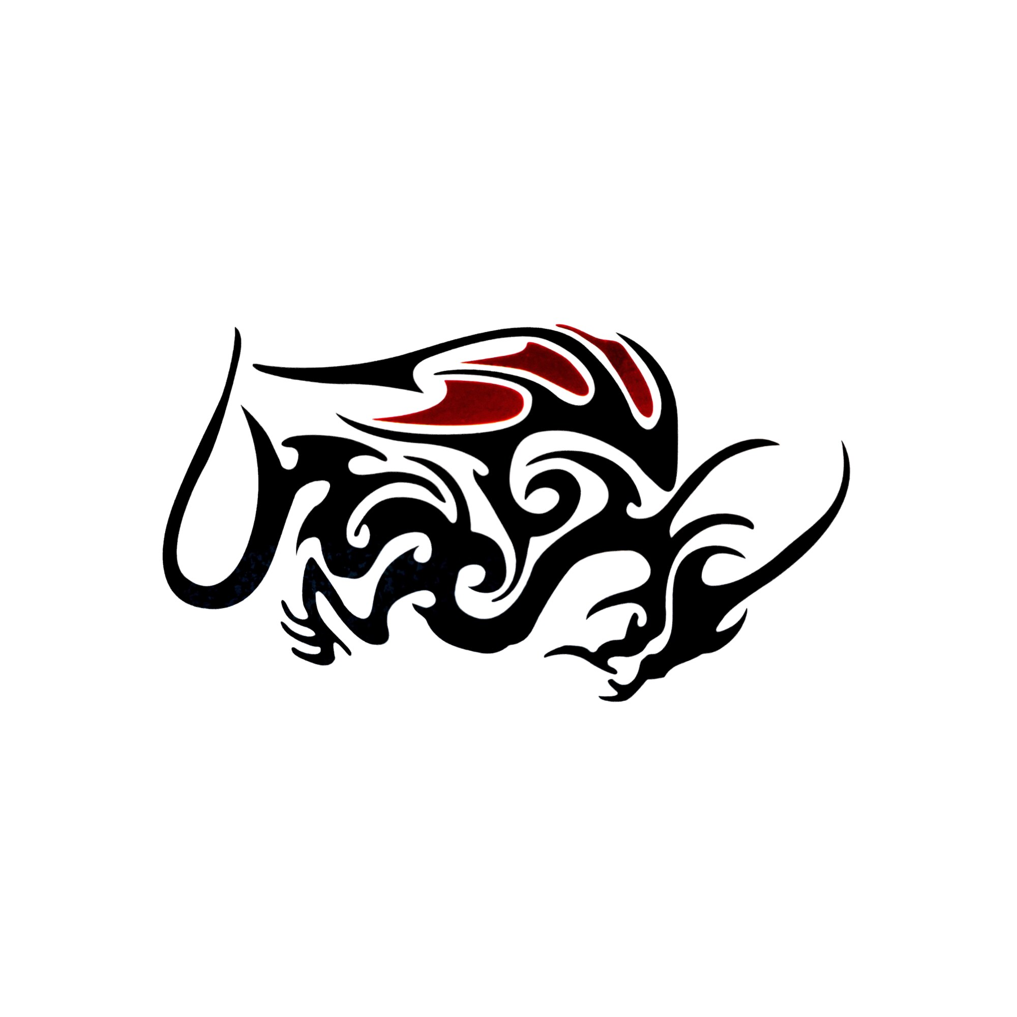 Tatuaj Temporar Mystic Dragon, 10x6cm pentru aplicare pe Corp, Ceramica ...