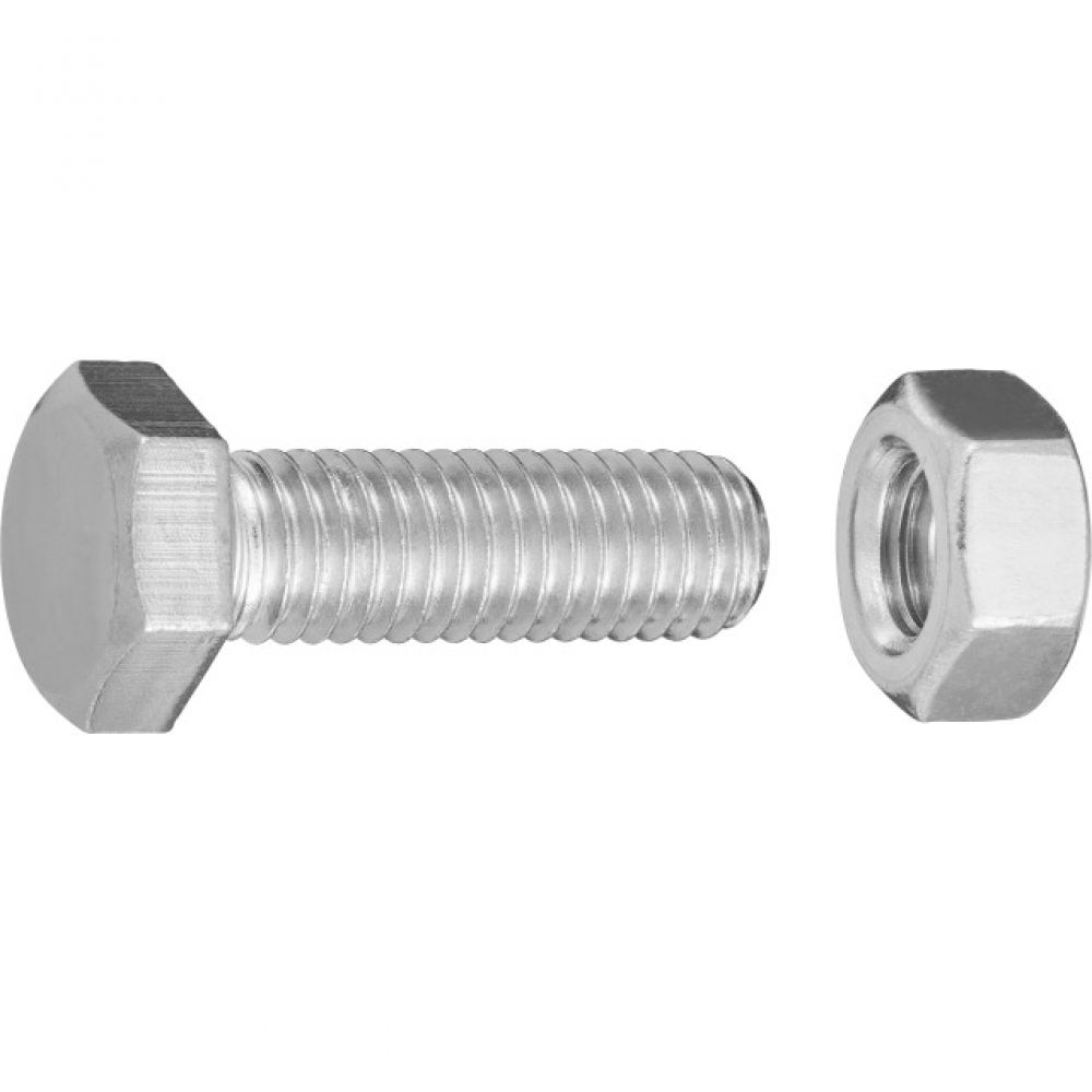 Set surub cap hexagonal M8x25 ZA si piulita M8 - 50 buc Connex - eMAG.ro