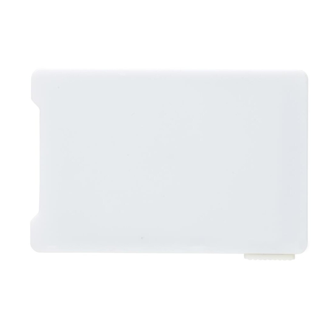 Suport carduri cu protectie RFID, 10x6x0.5 cm, alb - eMAG.ro